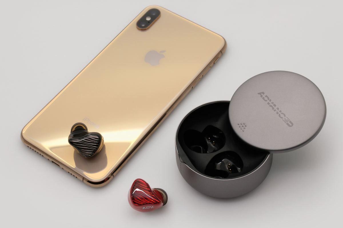 Advanced M5-TWS Noir & Rouge - Écouteurs True Wireless