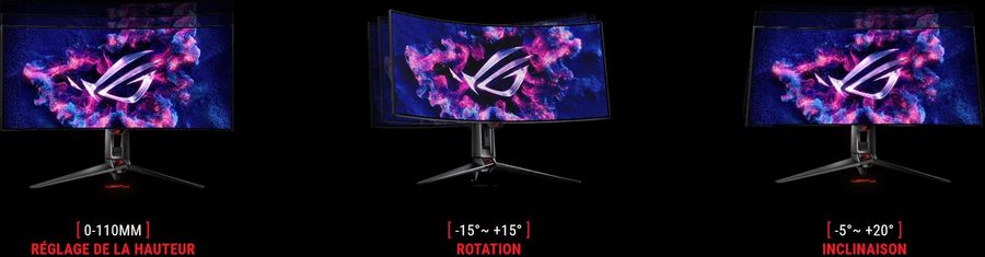 Asus ROG Swift OLED PG34WCDM - Écrans gaming
