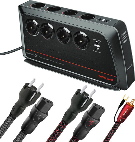 Audioquest PowerQuest 3 + NRG-Y3 (1 m) + NRG-Z3 (1 m) + Irish Red (5 m)