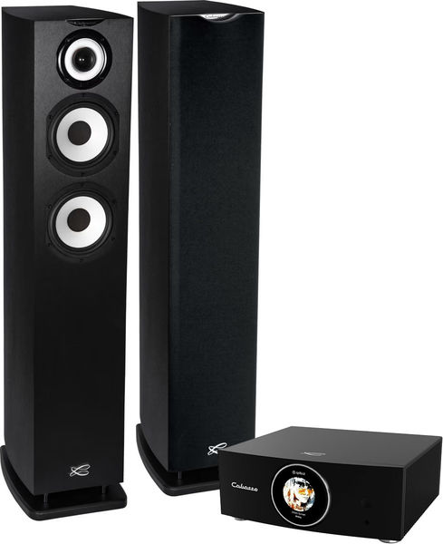 Cabasse Abyss + MC40 Java Noir - Chaînes hi-fi composées