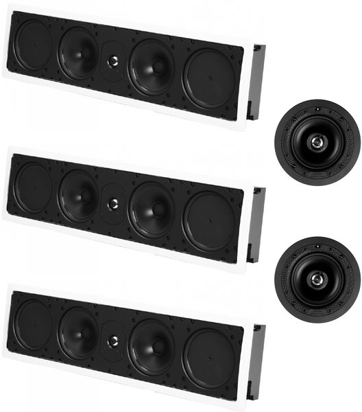 Definitive Technology UIW-RLSIII + DI 5.5 R Pack 5.0