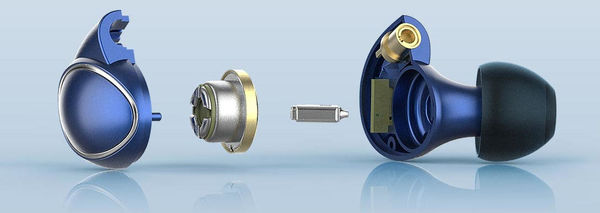 FiiO FH1 Bleu - Écouteurs intra-auriculaires