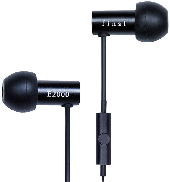 Final E2000C Micro Noir - Écouteurs intra-auriculaires