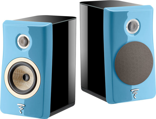 Focal Kanta N°1 Noir laqué / Bleu gauloise - Son-Vidéo.com