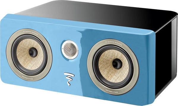 Focal Kanta Center Noir laqué / Bleu gauloise