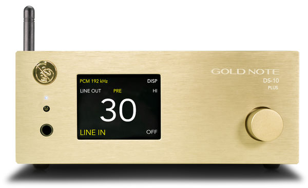 Gold Note DS-10 Plus Gold - DAC Audio USB sur Son-Vidéo.com
