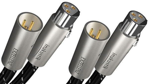 Inakustik Excellence audio XLR (2 x 0,75 m) - Son-Vidéo.com