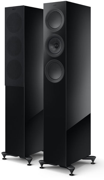 KEF R5 Meta Noir laqué - Enceintes colonne sur Son-Vidéo.com