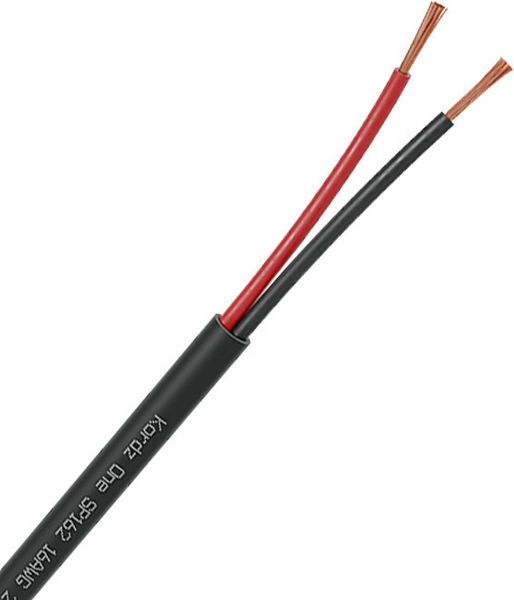 Kordz One SP162 Noir (1 m) - Câbles d'enceintes au mètre
