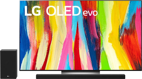 LG OLED77C2 + SP9YA - TV OLED sur Son-Vidéo.com