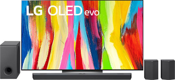 LG OLED77C2 + S95QR - TV OLED sur Son-Vidéo.com