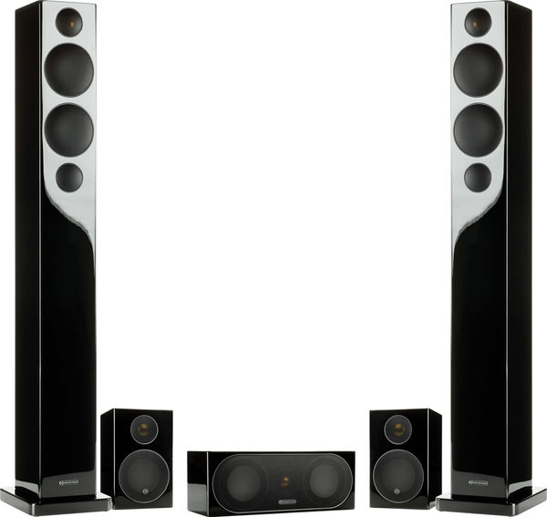Monitor Audio Radius 270 Système 5.0 Noir - Son-Vidéo.com