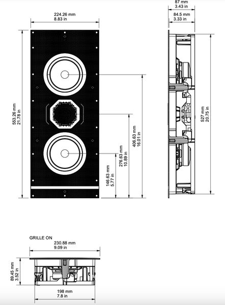 Monitor Audio W1M - Enceintes encastrables sur Son-Vidéo.com