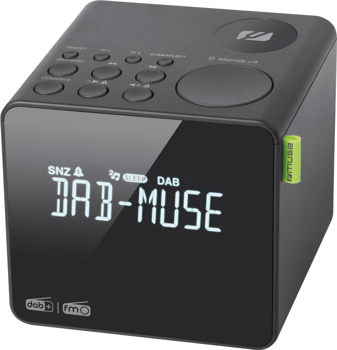 Muse M-185 CDB - Radio-réveil sur Son-Vidéo.com