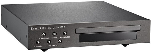 Nuprime CDT-8 Pro Noir - Lecteurs CD sur Son-Vidéo.com