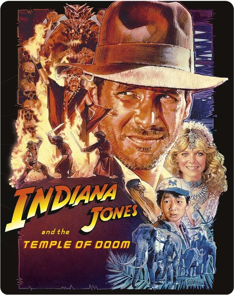 Paramount Indiana Jones et le Temple Maudit Édition Limitée Steelbook