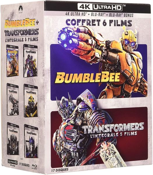 Paramount Coffret Transformers L'intégrale des 5 films et Bumblebee