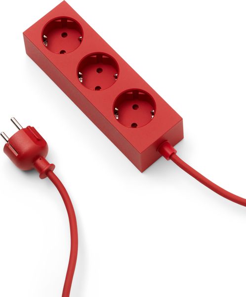 Pedestal Power Bar Rouge (5 m) - Multiprises