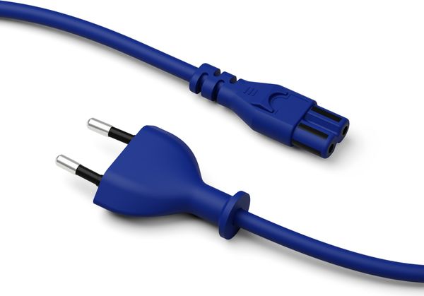 Pedestal Power Cable Bleu (7,5 m) - Son-Vidéo.com