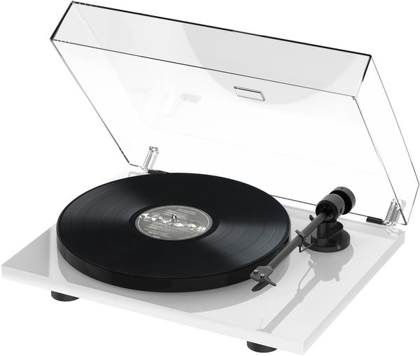 Pro-Ject E1 OM5 Blanc - Platines vinyle sur Son-Vidéo.com