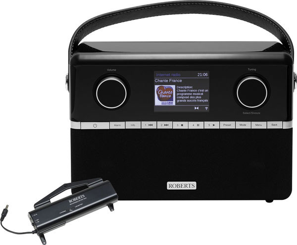 Roberts Stream 94i Plus Noir + Batterie - Son-Vidéo.com