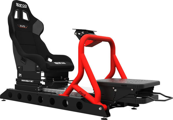 rSeat P1 Rouge - Sièges simulation gaming sur Son-Vidéo.com