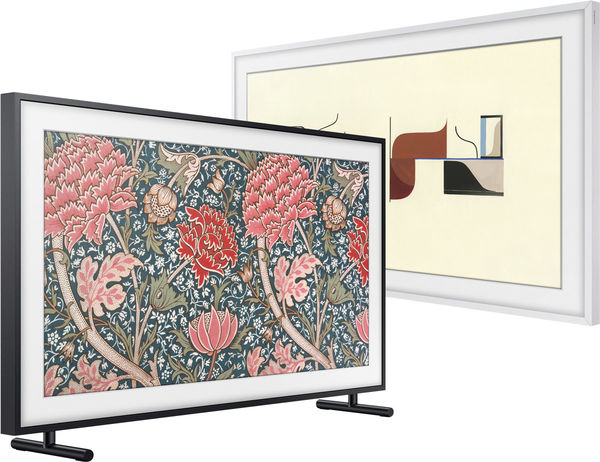 Samsung The Frame QLED 49 + The Frame Cadre 49 Blanc - Lifestyle TV