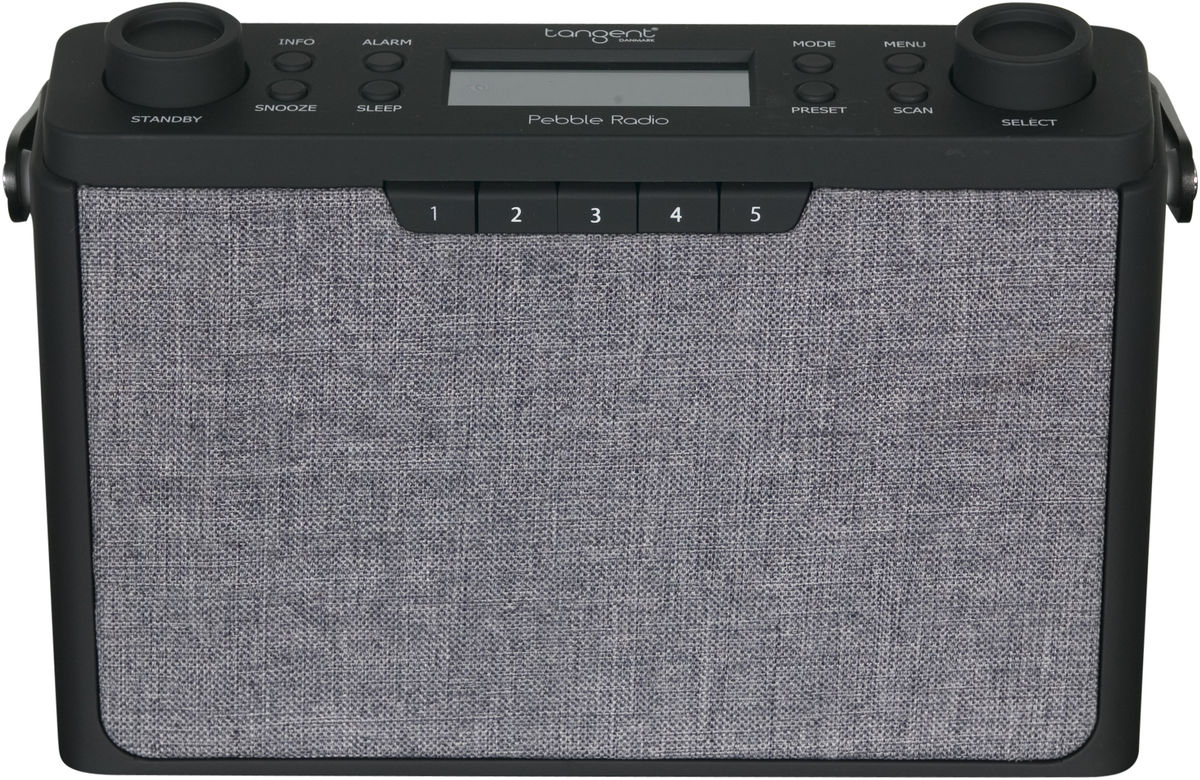 Tangent Pebble Radio Noir - Radios portables