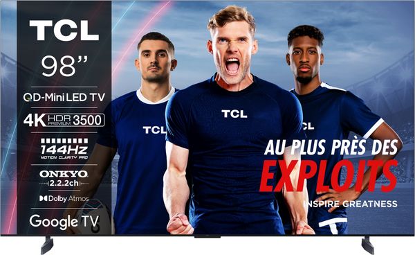 TCL 98C855 (98C89B) - TV QLED sur Son-Vidéo.com