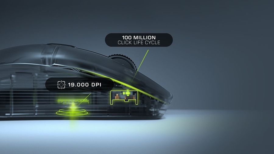 Turtle Beach Kone XP Air Noir - Souris gaming