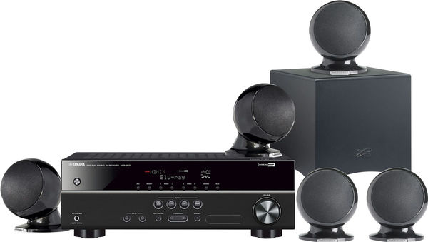 Yamaha HTR-2071 + Alcyone 2 5.1 Noir - Son-Vidéo.com