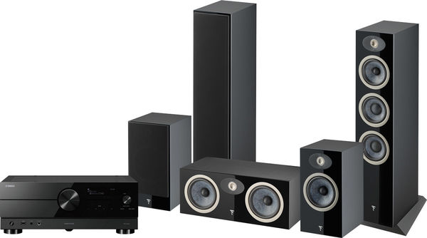 Yamaha Aventage RX-A2A + Theva N°2 System Noir