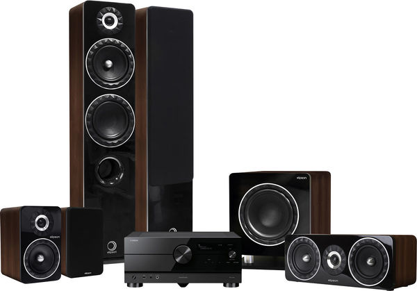 Yamaha Aventage RX-A4A + Prestige Facet 14F System 5.1 Noyer