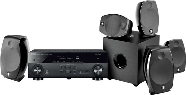 Yamaha MusicCast RX-A670 + Sib Evo Atmos 5.1.2 Noir