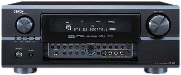 Denon AVR-3805 Noir - Amplis home-cinéma sur Son-Vidéo.com