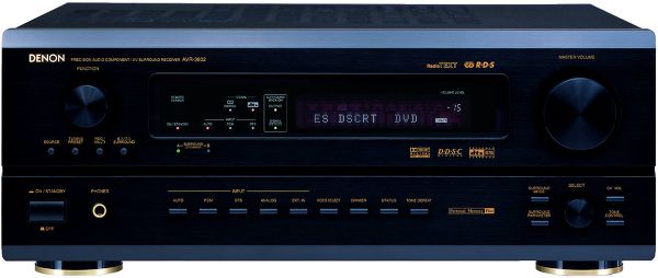 Denon AVR 3802 Noir - Amplis home-cinéma sur Son-Vidéo.com