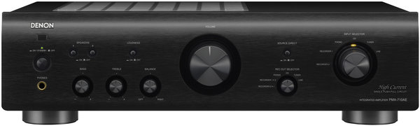 Denon PMA-710AE Noir - Amplis hi-fi stéréo sur Son-Vidéo.com