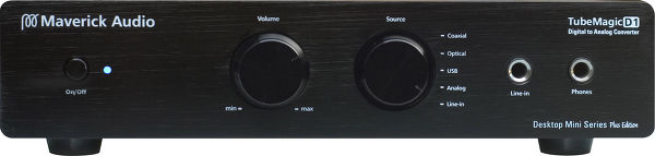 Maverick Audio D1 Plus DAC OPA627 tube GE5670W