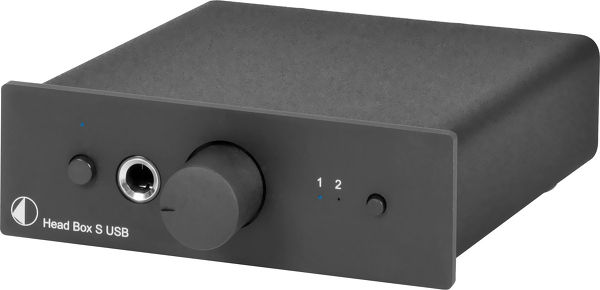 Pro-Ject Head Box S USB Noir - Amplis casques