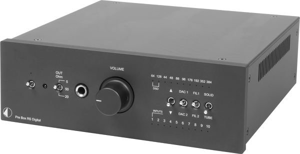 Pro-Ject Pre Box RS Digital Noir - Préamplis hi-fi