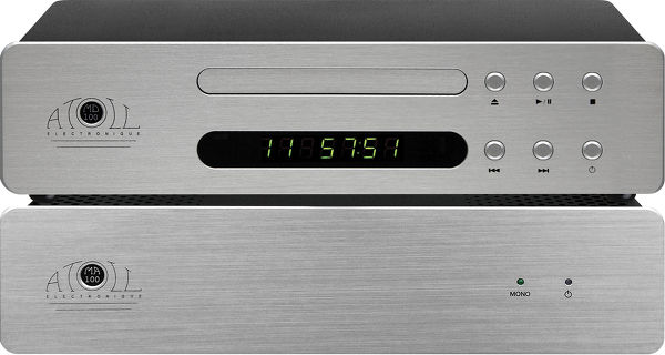 Atoll MA100 + MD100 Aluminium - Amplis hi-fi stéréo