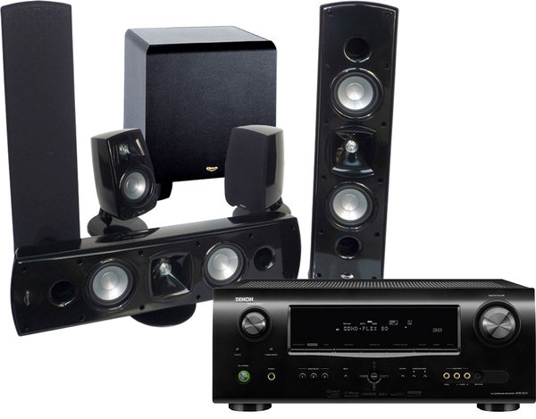 Denon AVR-1611 + Quintet SL + SW-350 - Son-Vidéo.com