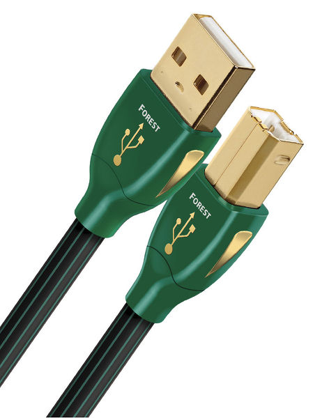 Audioquest Forest USB A > B (0,75 m) - Câbles USB