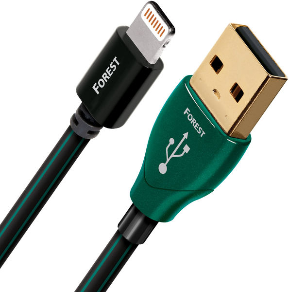 Audioquest Forest USB A vers Lightning (1,5 m) - Câbles USB