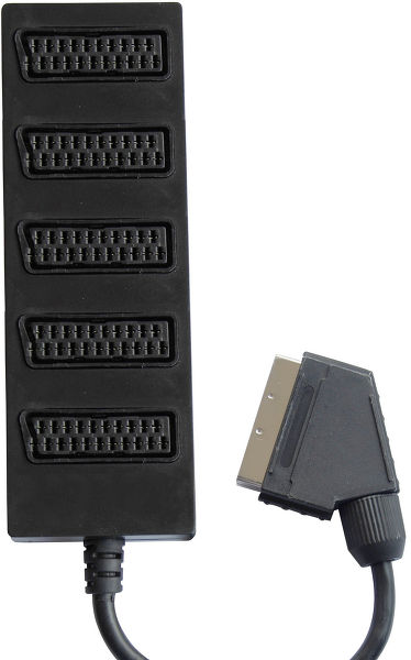 SVD Pro Péritel 1 mâle et 5 femelles - Câbles Péritel