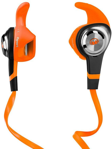 Monster iSport Strive Control Talk Orange - Écouteurs sport
