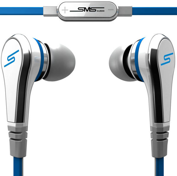 SMS Audio Street In-Ear by 50 Blanc - Écouteurs téléphone