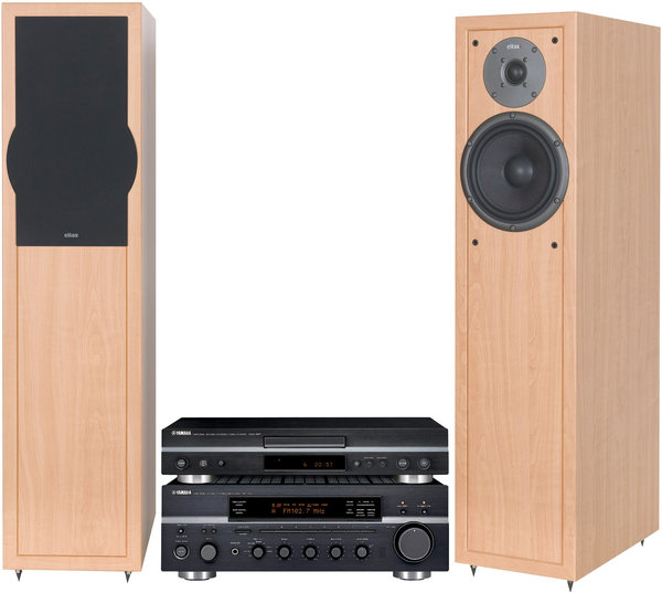 Yamaha RX-797 Noir + CDX-397 MK2 Noir + Liberty 5+ Hêtre