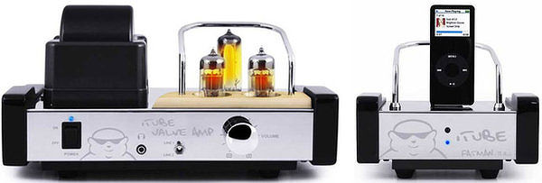 Fatman iTube ValveDock avec enceintes (stock B)