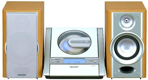 Sharp XL 3500H - Chaînes hi-fi composées sur Son-Vidéo.com